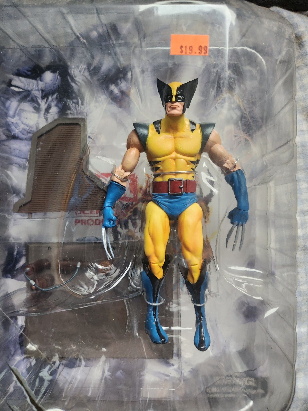 Marvel Diamond Select Wolverine Action Figure 2009 Sealed New MIB ...