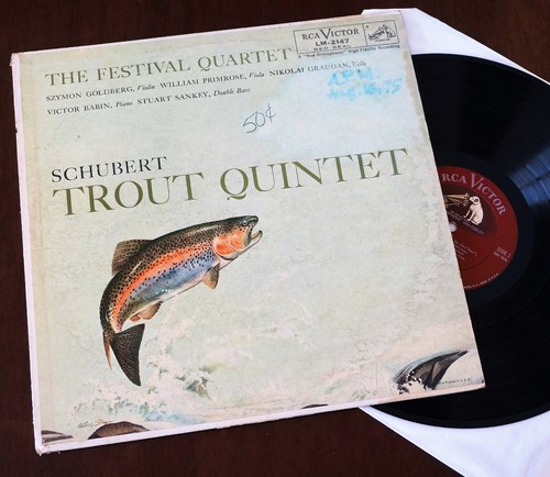 Schubert The Festival Quartet Stuart Sankey – Trout Quintet Vinyl US ...