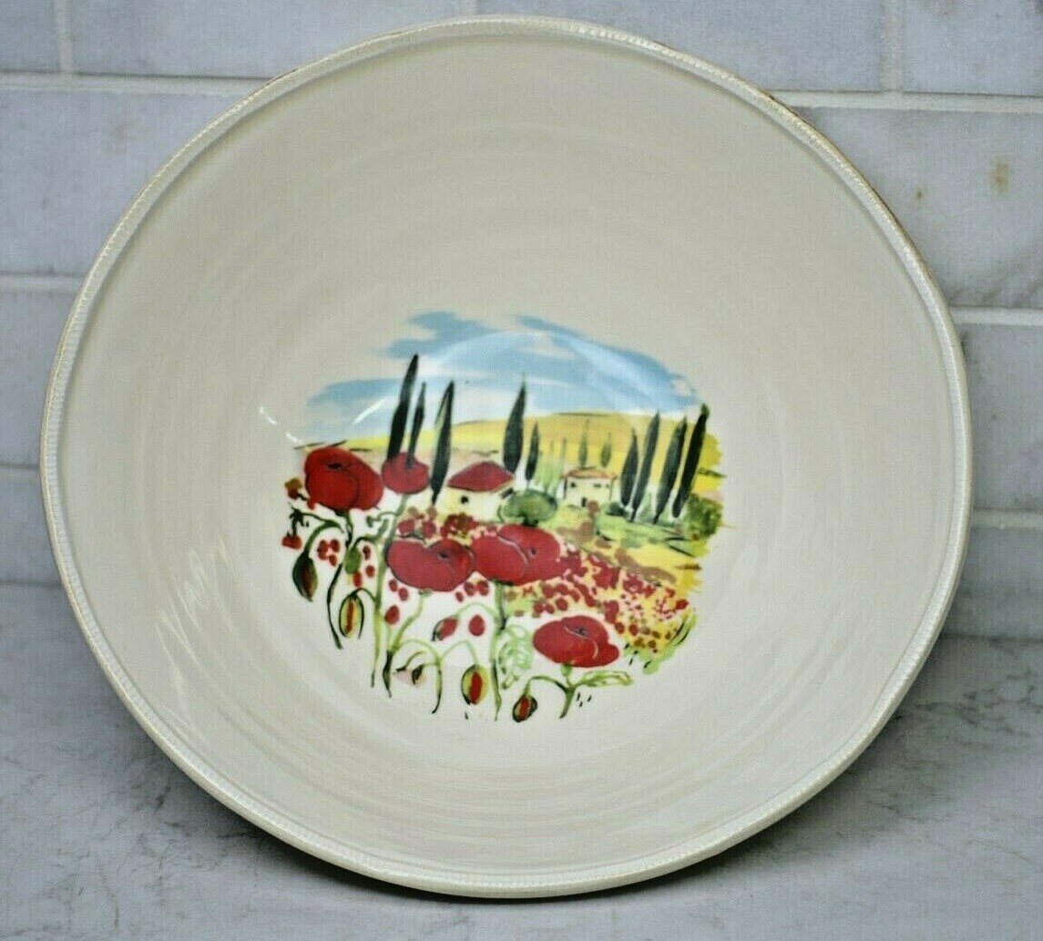 Sur la Table Italian Countryside Large Pasta Serving Bowl Made in Italy ...