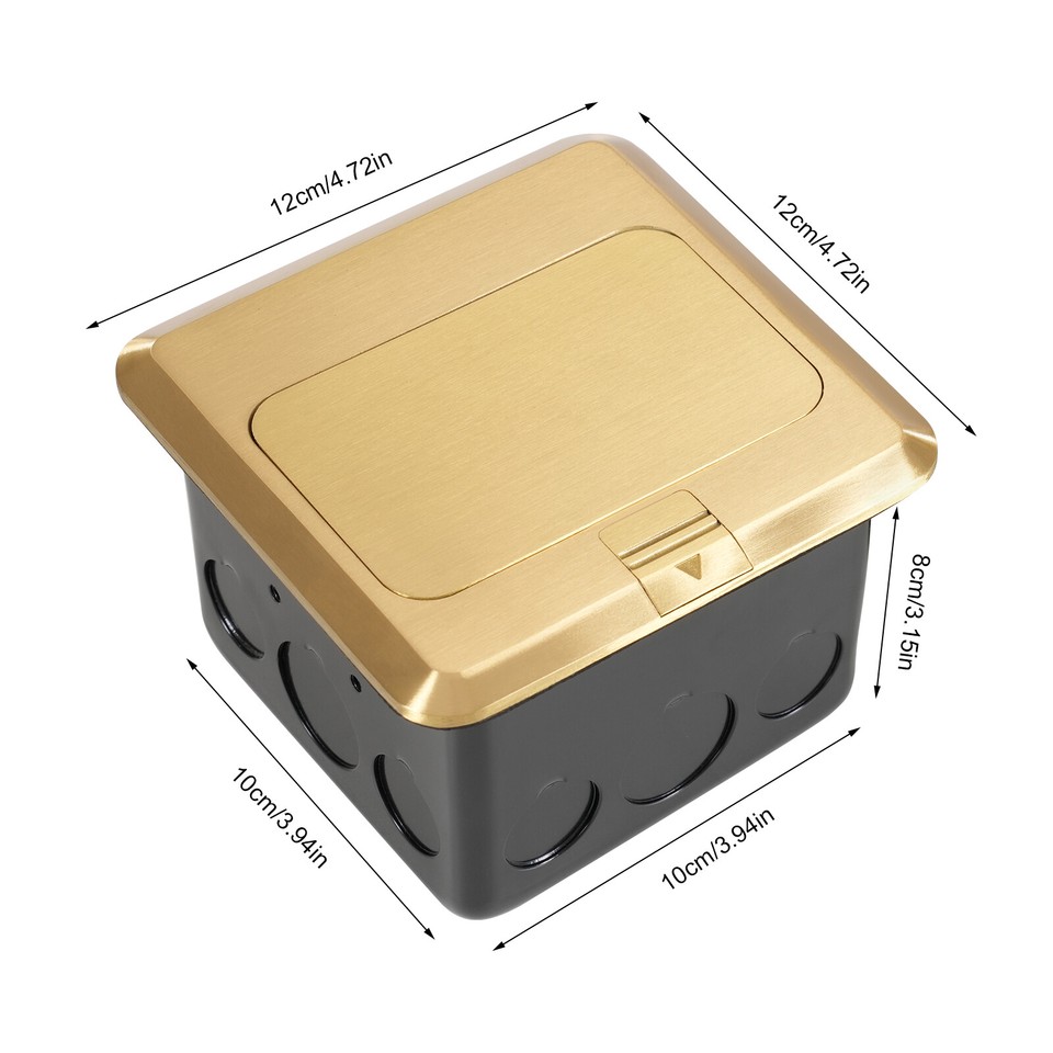 Pop-Up Floor Sockets, Pop Up Floor Outlet Sockets, 2PCS Hidden Sockets ...