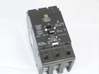 Square D EDB34100 3p 100a 277/480v Circuit Breaker NEW 1-year Warranty ...