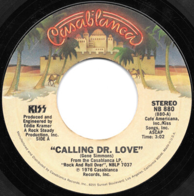 Kiss - Calling Dr. Love (7" Single) | eBay