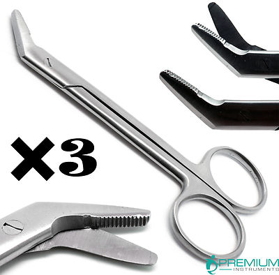 3× Universal Crown Scissor 4.75" Wire Cutting Dental Orthodontics ...