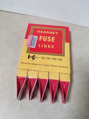 Lot Of 5 Kearney Fuse Links PUL-TAB FUSE PAK Type T 50 | eBay