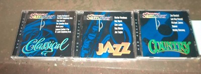 LOT OF 3 DISCOVERY SAMPLER CLASSICAL JAZZ COUNTRY CD (WL35-2) | eBay