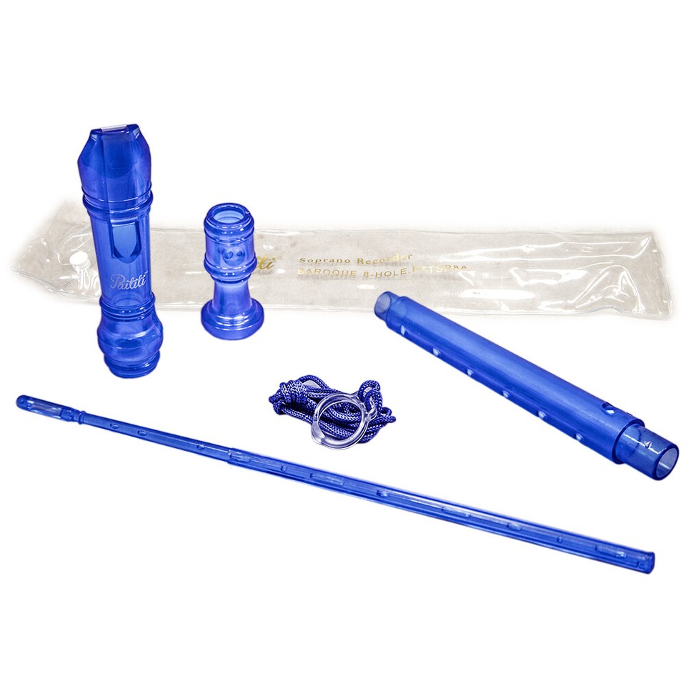 Brand New 8 Holes Soprano Recorder ABS Plastic Baroque Style ...