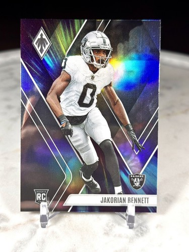 2023 Panini Phoenix Jakorian Bennett Colorburst RC SP Las Vegas Raiders ...