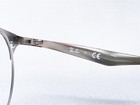 NEW Ray Ban RB6406 2861 Unisex Silver On Top Black Round Eyeglasses ...