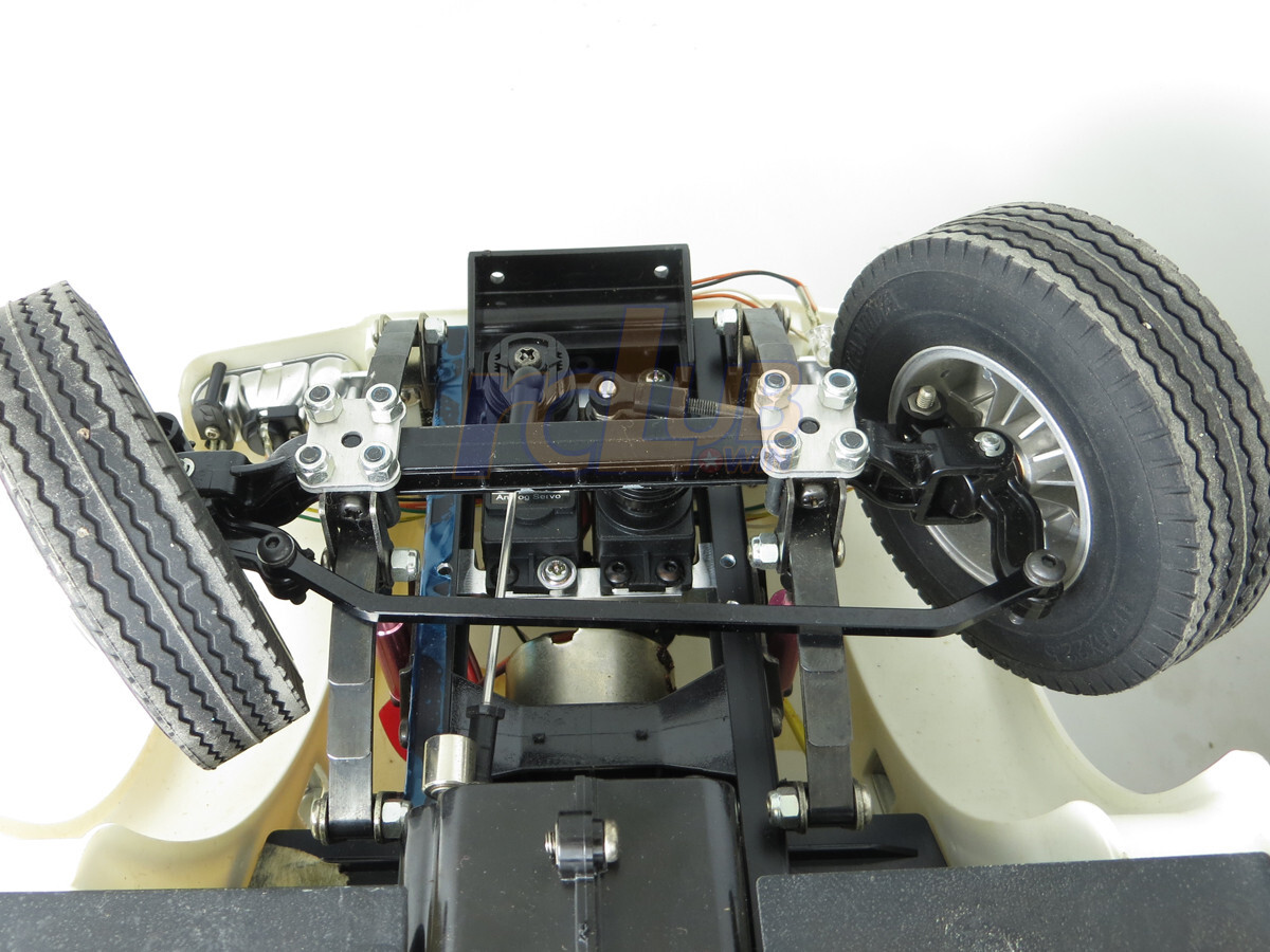 Front Metal Steering Rod drawbars for Tamiya 1/14 RC Tractor Truck ALL ...