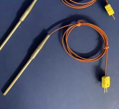 Omega Type K Thermocouple Probe w/ Connector, New | eBay