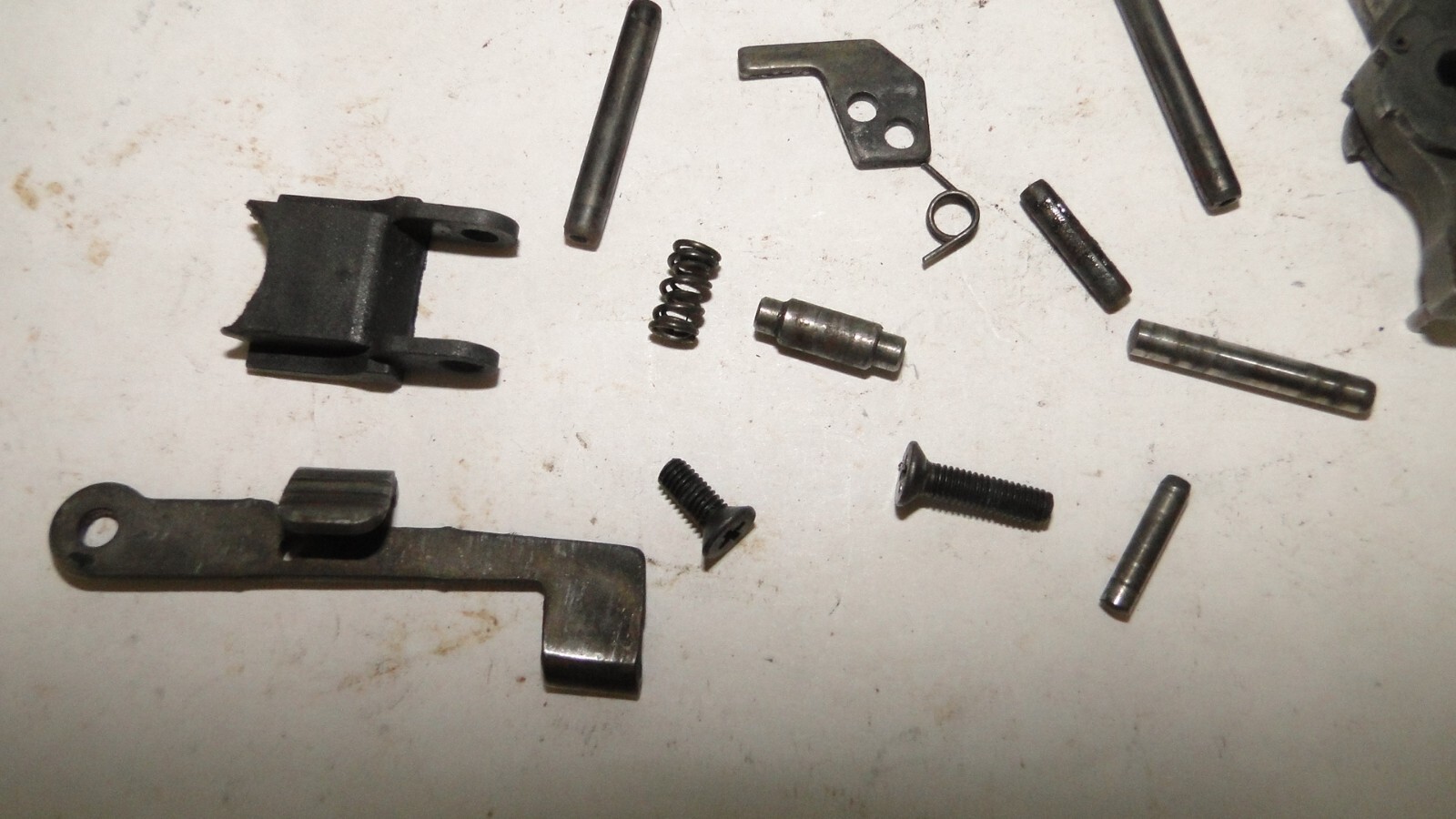 WALTHER P22 TRIGGER, TRIGGER BAR, EJECTOR, PIN, SPRING, HAMMER, SLIDE ...