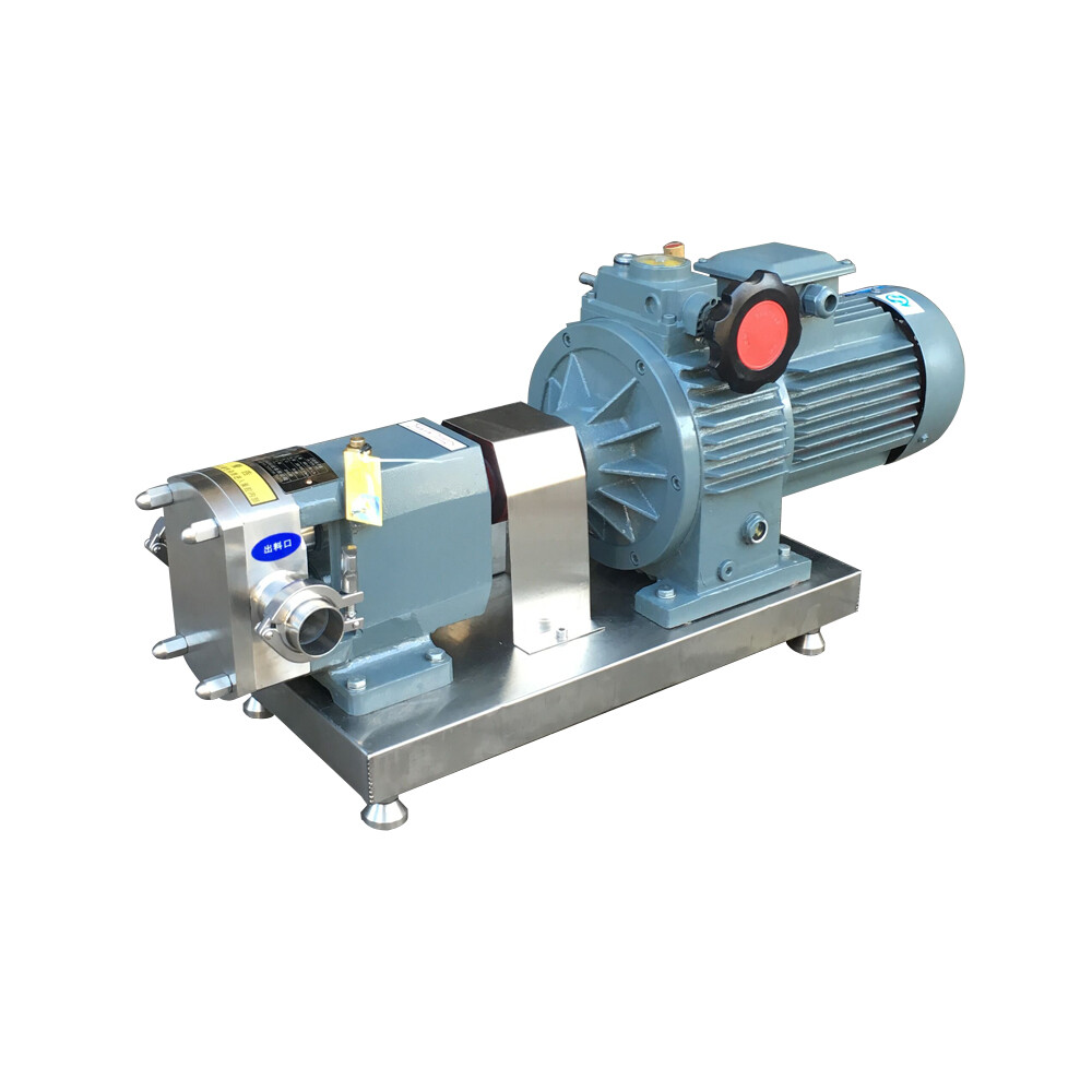 Food Grade Rotary Lobe Pump Transfer Pump for Foodstuff and Cosmetics ...