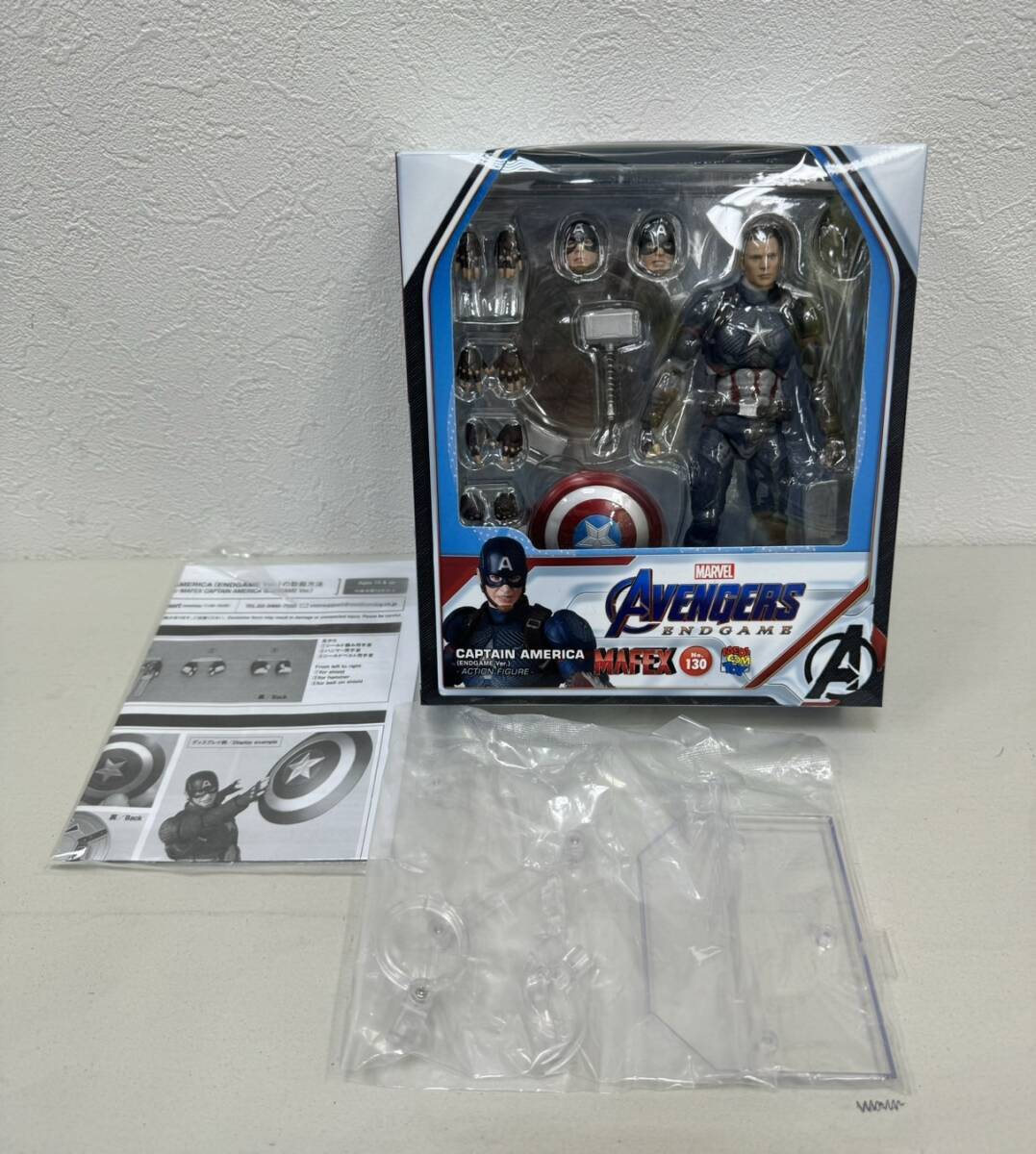 Medicom Toy MAFEX No.130 CAPTAIN AMERICA Endgame Ver. 160mm Medicom Toy MAFEX No.130 CAPTAIN AMERICA Endgame Ver. 160mm