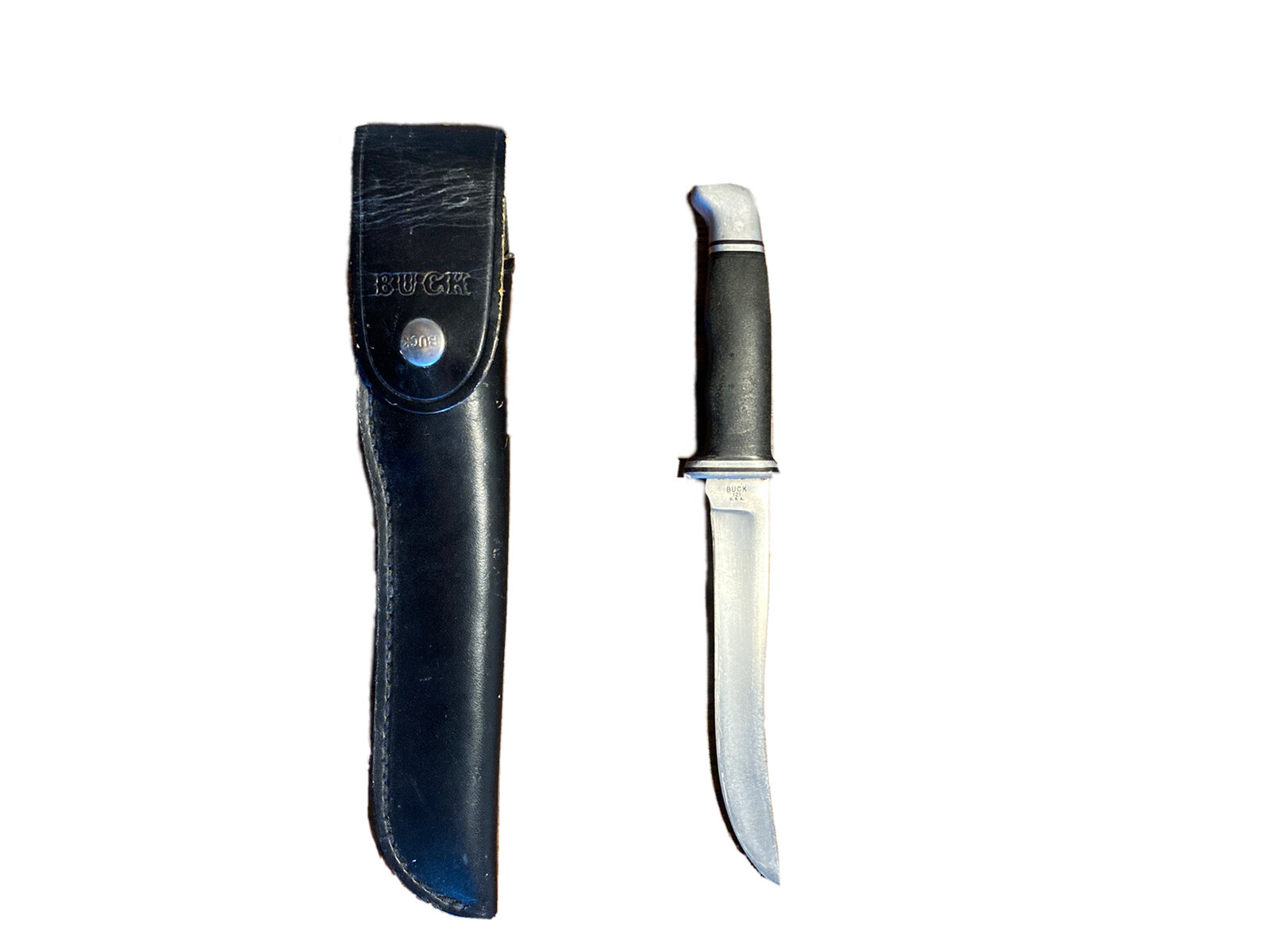 Buck 121 U.S.A with Leather Sheath | eBay