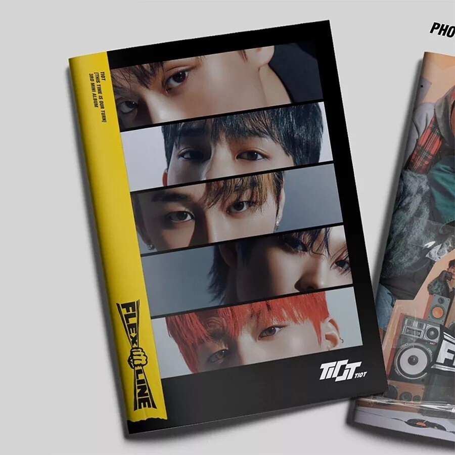 TIOT FLEX LINE 3rd Mini Album PHOTO BOOK Ver/CD+Book+3 Card+Photo ...