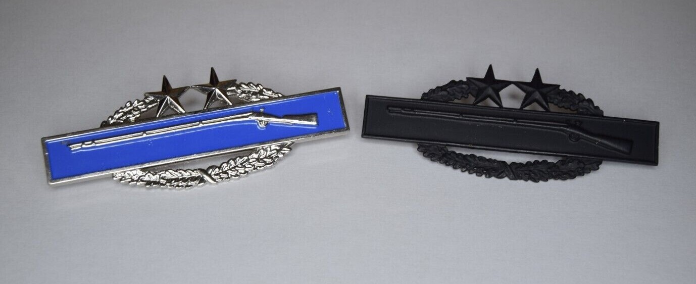 Authentic PAIR Vietnam War era 3rd AWARD U.S. Army Combat Infantryman ...