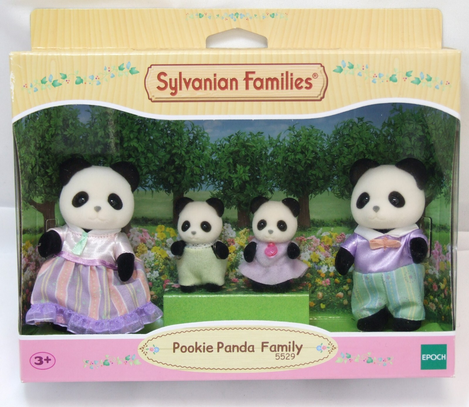 Sylvanian Families Pookie Panda Family Dollhouse Playsets - 5529 for ...