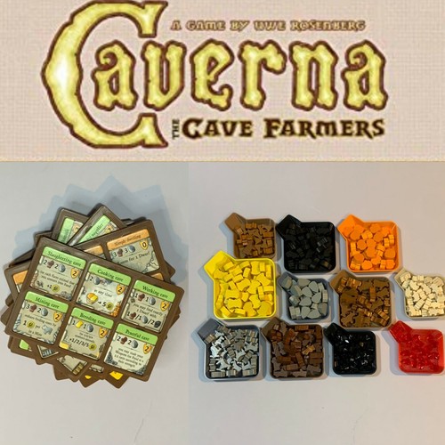 Caverna Board Game - 3D Printed Tile Grid / Resource Trays | eBay UK