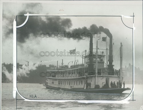 1929 Press Photo US Steamboat Riverboat Greenbrier 1920s | eBay