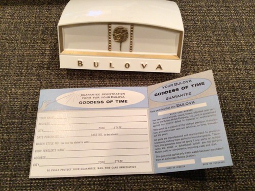 Bulova Watch-Ladies-Original box and card | eBay