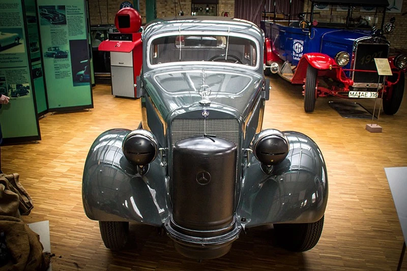 World War II Mercedes Limo Is a Wood Furnace on Wheels