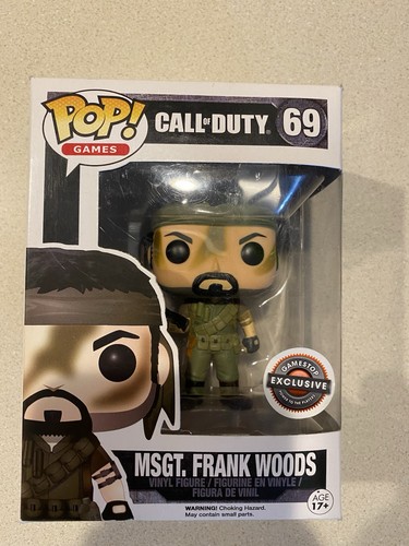 Funko Pop! Vinyl: Call of Duty MSGT Frank Woods #69 New In Box | eBay