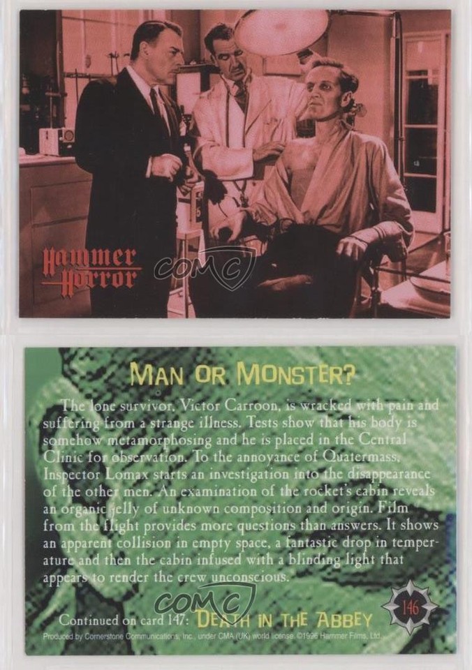 1996 Cornerstone Hammer Horror Series 2 Man or Monster #146 1i3 | eBay