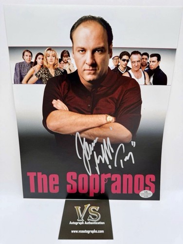 James Gandolfini Authentic Signed 8x10 pic RARE With COA Autograph Tony ...