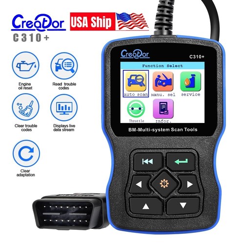 Creator C310+ For BMW Multi-System Car Diagnostic Tool OBD2 Scanner ...