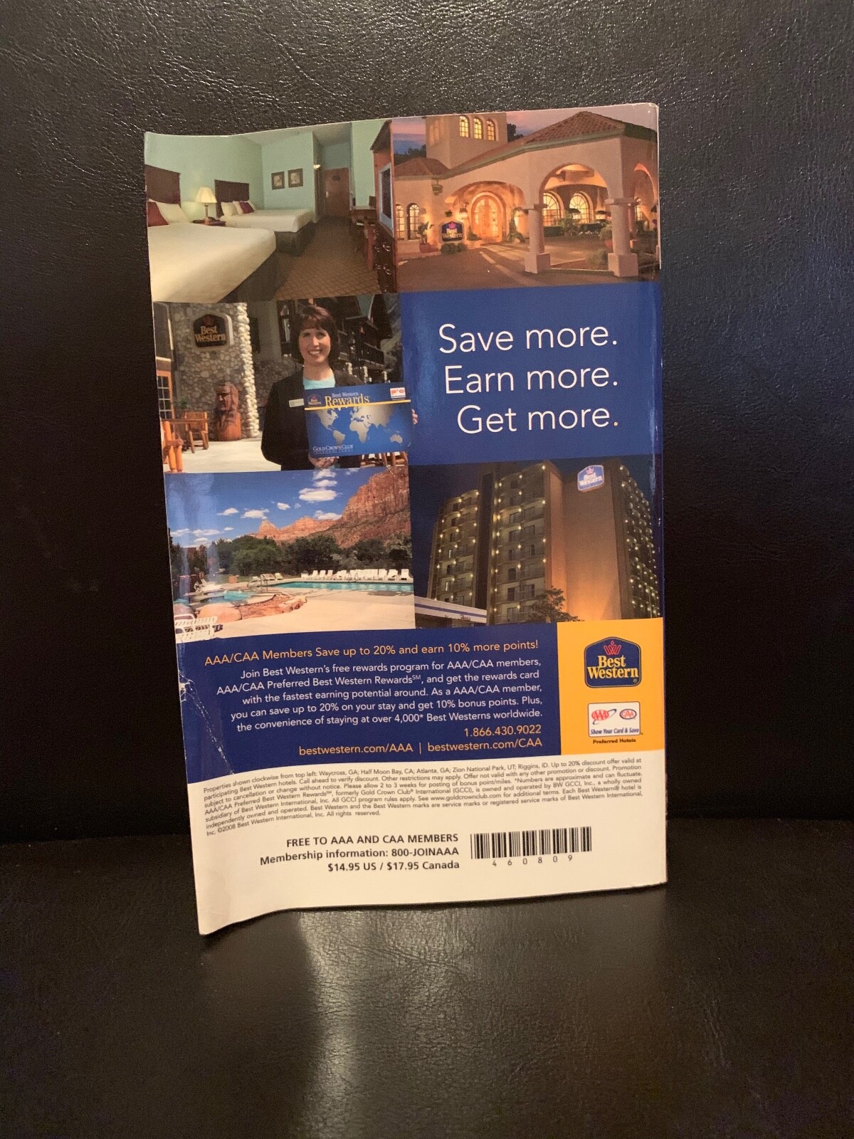 AAA Mid Atlantic Tour Book 2009 PB | eBay