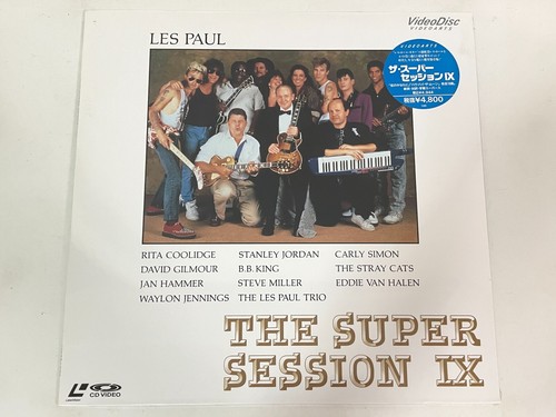 SEALED Super Session Vol.9 Les Paul 1988 Laserdisc LD Japan VAL-3100 | eBay