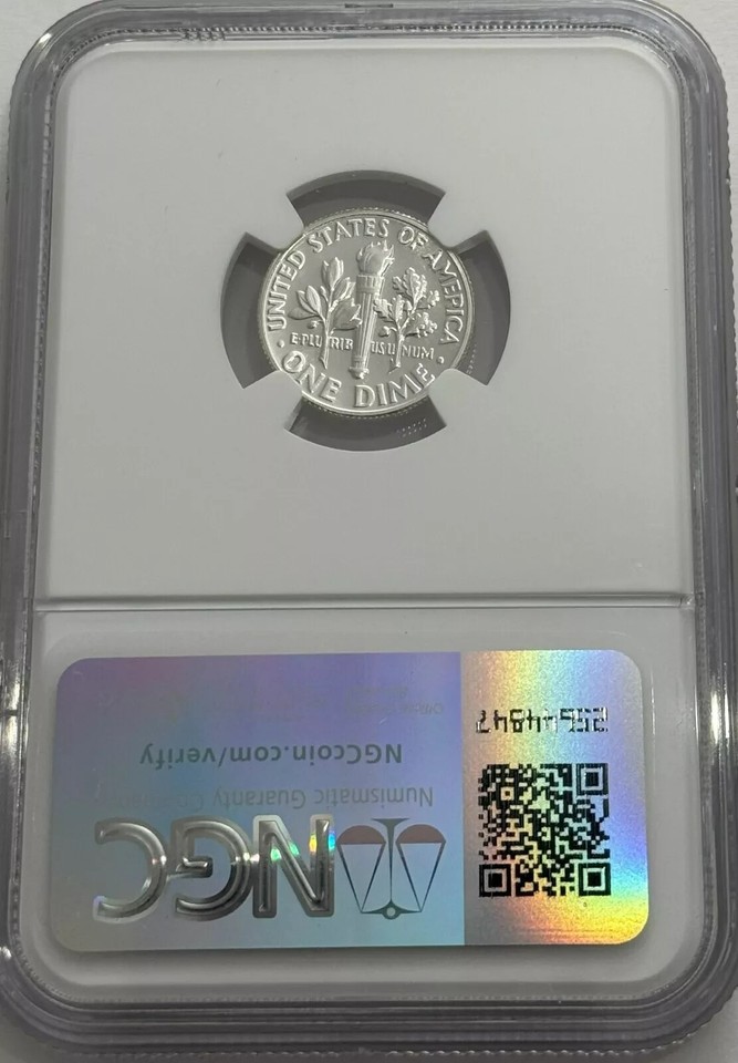 1955 Roosevelt Dime 10C NGC PF66 | eBay