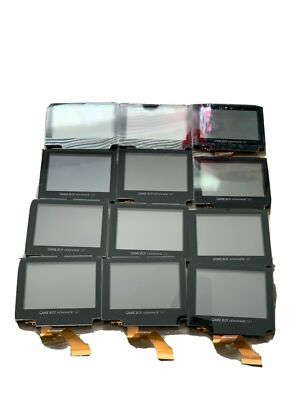 Nintendo GameBoy Advance SP GBA SP AGS-001 Original OEM Screen New Lens ...