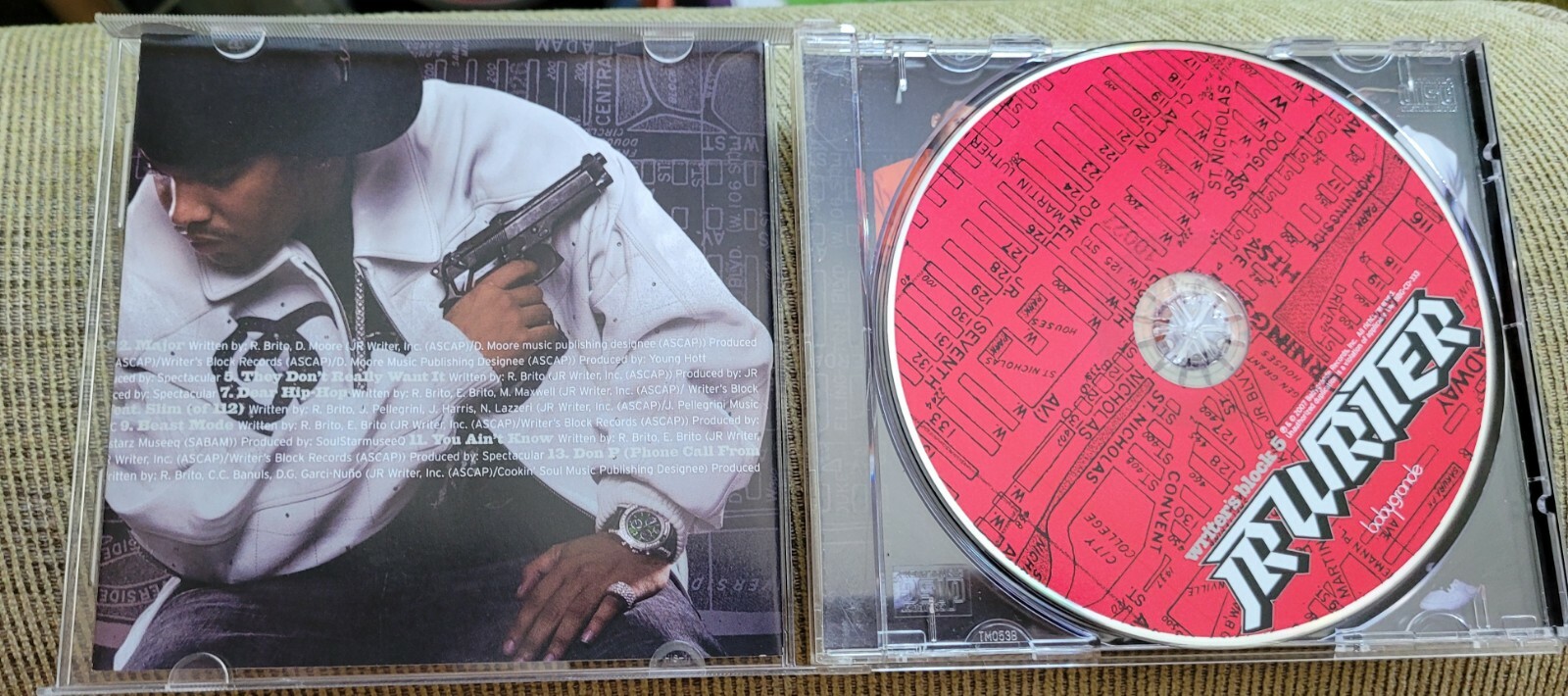 JR Writer “Writers Block 5” (CD) 14 Tracks NEW 2007(dipset camron jim ...