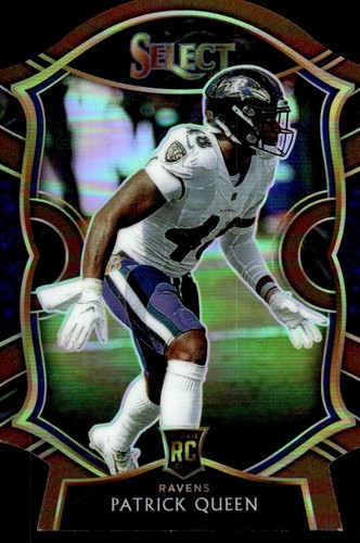 2020 Panini Select Die-Cut Prizm Maroon Patrick Queen Rookie 324/355 ...