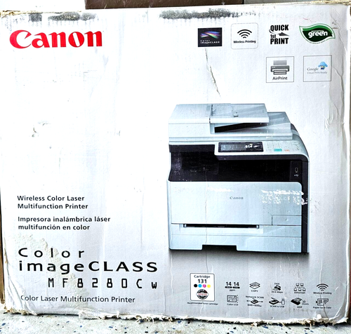 Canon Imageclass Mf8280Cw All-In-One Laser Printer for sale online | eBay