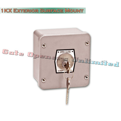 MMTC - 1KX Nema 4 Exterior Tamperproof Open-Close Key Switch Surface ...