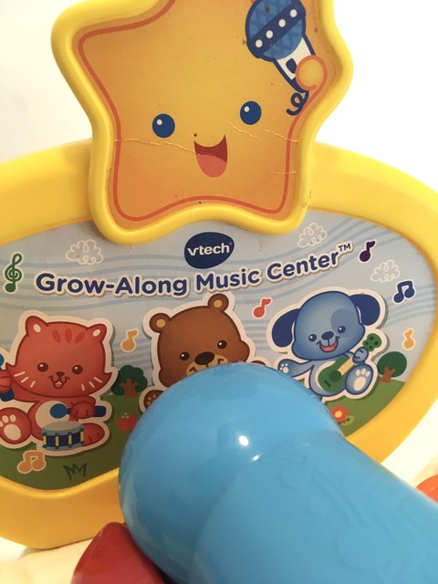 VTech 3 in 1 Grow Along Music Center Musical Microphone Piano Toy for ...
