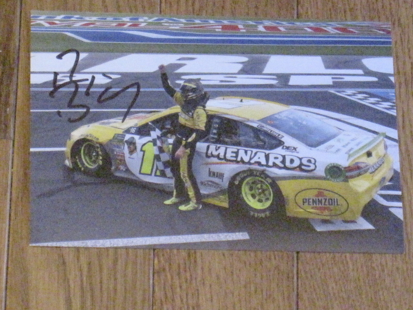 RYAN BLANEY Signed 4x6 Photo NASCAR RACING AUTOGRAPH 1 | eBay