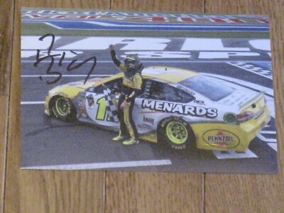 RYAN BLANEY Signed 4x6 Photo NASCAR RACING AUTOGRAPH 1 | eBay