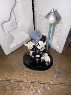 Disney ENESCO Steppin' Out Mickey "You're The Cat's Meow" Figurine OMC ...