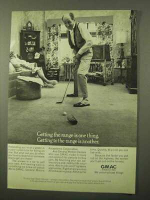 1971 GMAC Financing Ad - Getting The Range is One Thing | eBay