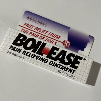 Boil Ease Pain Relieving Ointment Boil Ease brand 363736041304| eBay