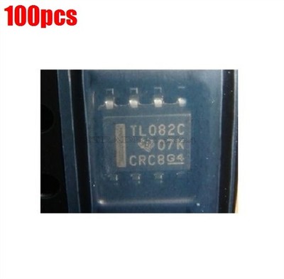 100Cps TL082 TL082CDT SO8 Op-Amp Jfet Op Amplifier Dual Opv 082C Ic New ...