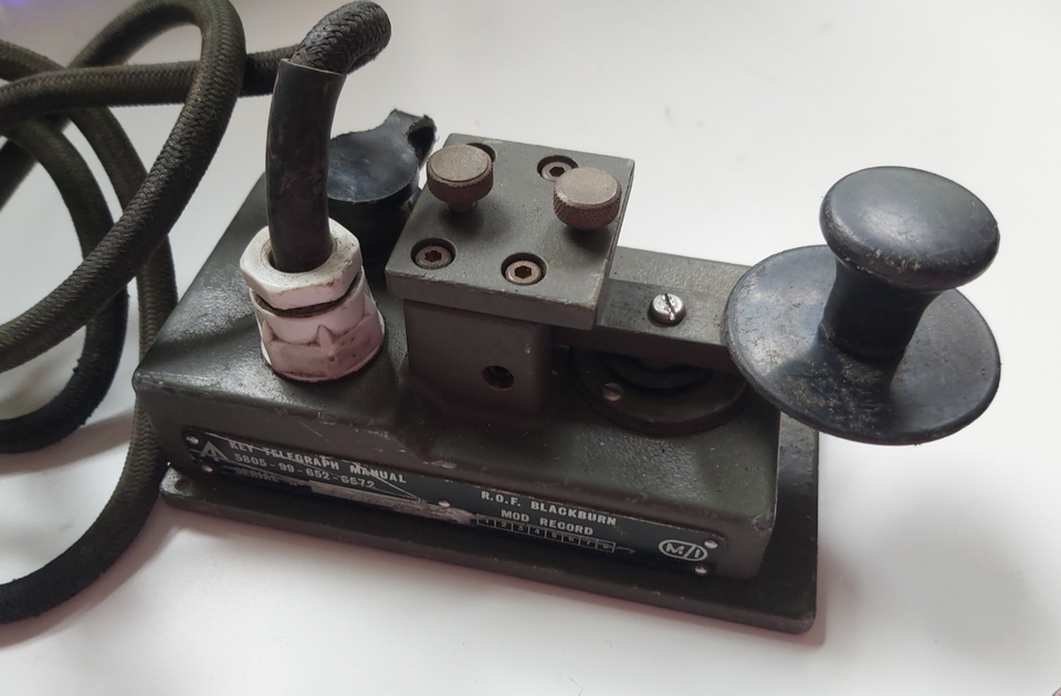 CLANSMAN ARMY MILITARY RADIO TELEGRAPH MORSE KEY | eBay