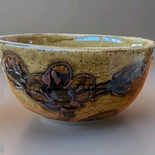 Mid Century Vintage Otagiri Japanese Stoneware Serving Bowl Hand ...