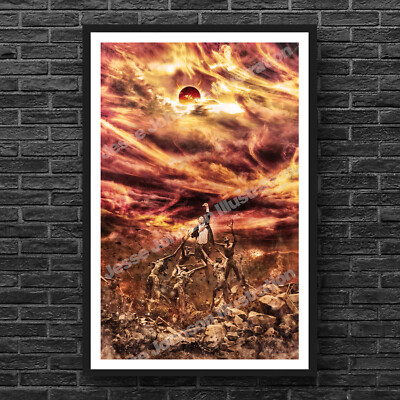 Constantine Movie Poster, Hell Scene Art Print, Hellblazer, keanu ...