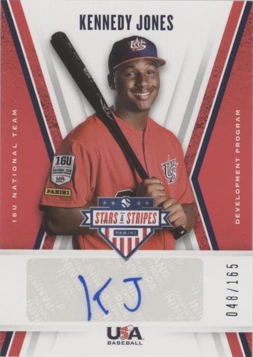 2019 Panini USA Baseball Stars & Stripes - 16u National Team Signatures ...
