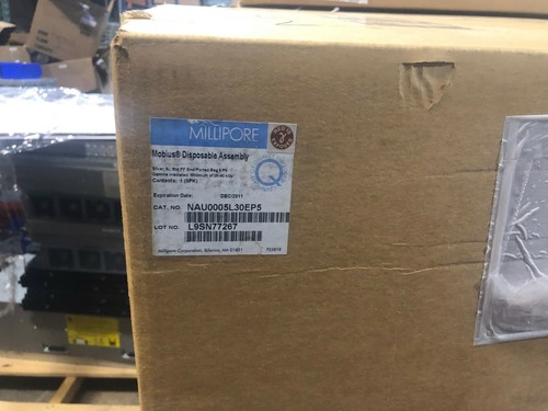 Millipore NAU0005L30EP5 Mobius Disposable Assembly Silver 5L End Ported ...