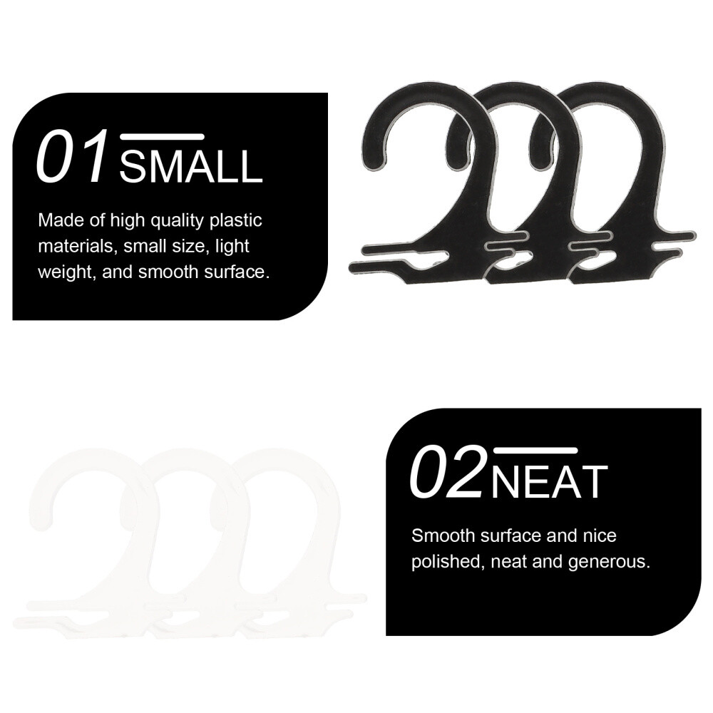 400PCS Hooks Retail Display Hanger Sock Display Hooks Sock Hanging Rack ...